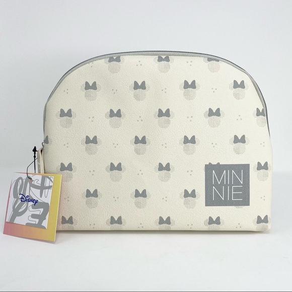 Disney | Bags | Disney Dani By Danielle Nicole Gray Grey Minnie Makeup ...